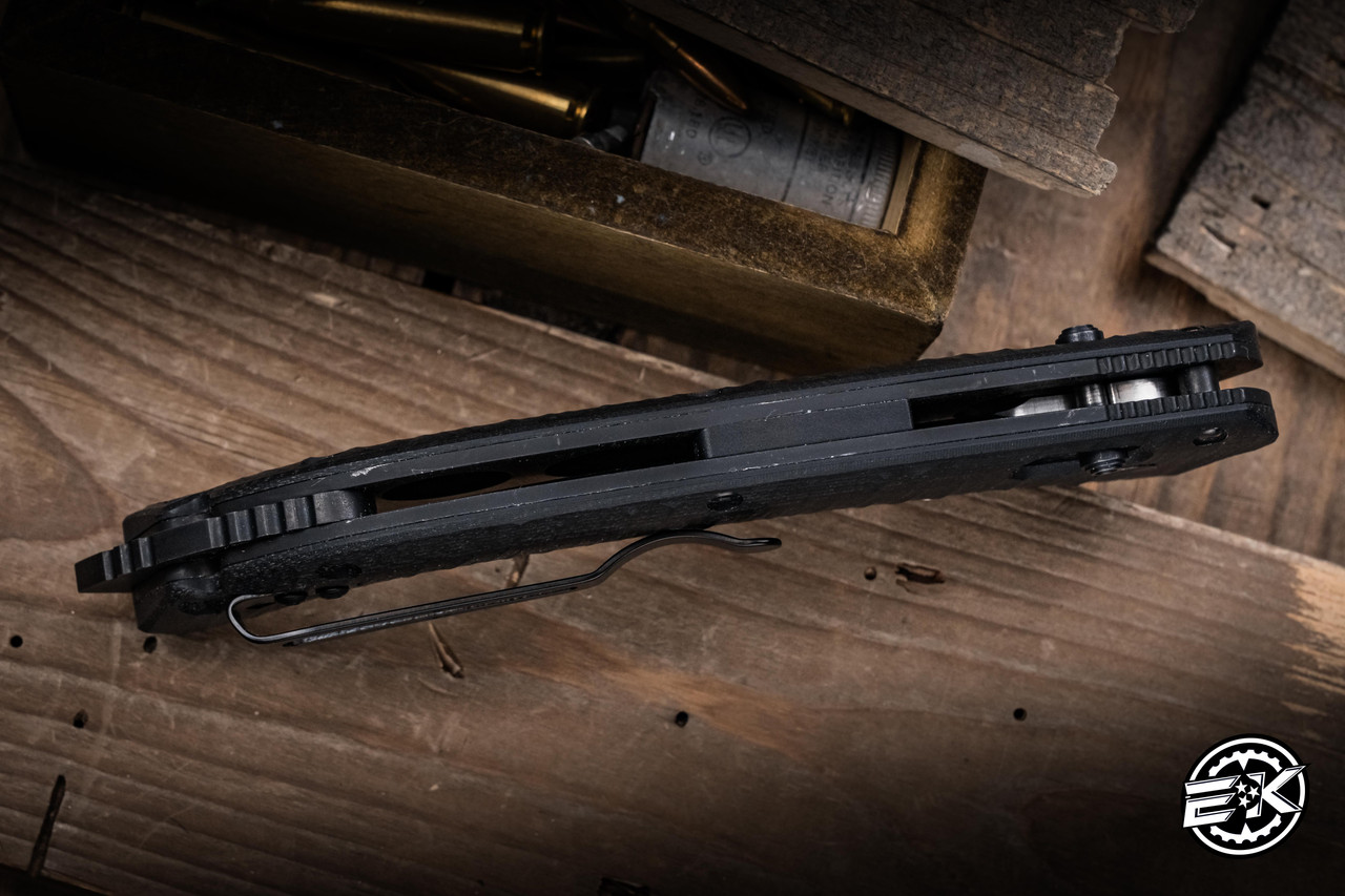 Preowned-Benchmade Bedlam Folding Knife G10 4" Scimitar 860