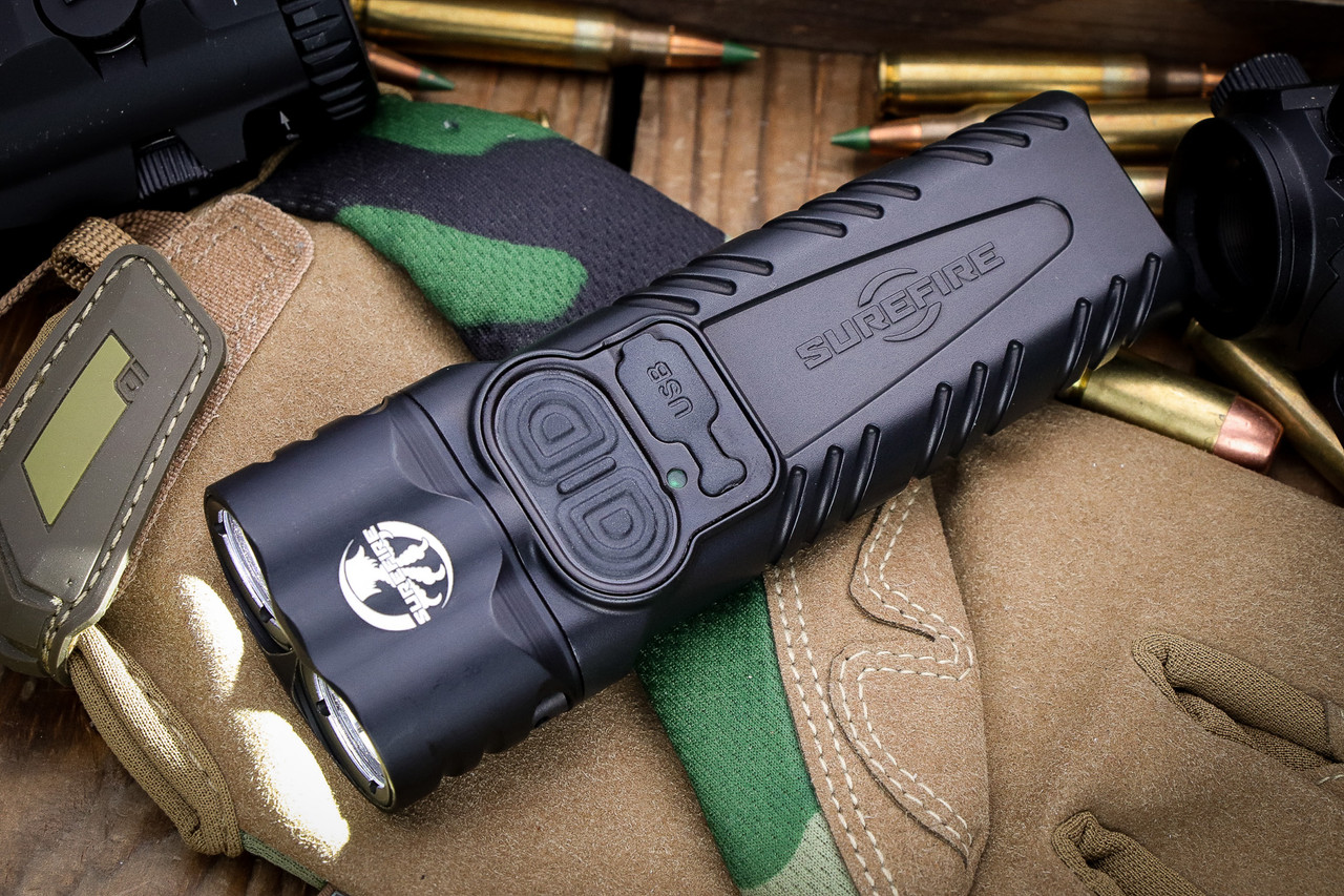 Microtech x SureFire Stiletto Pro II Rechargeable Tactical Flashlight ...