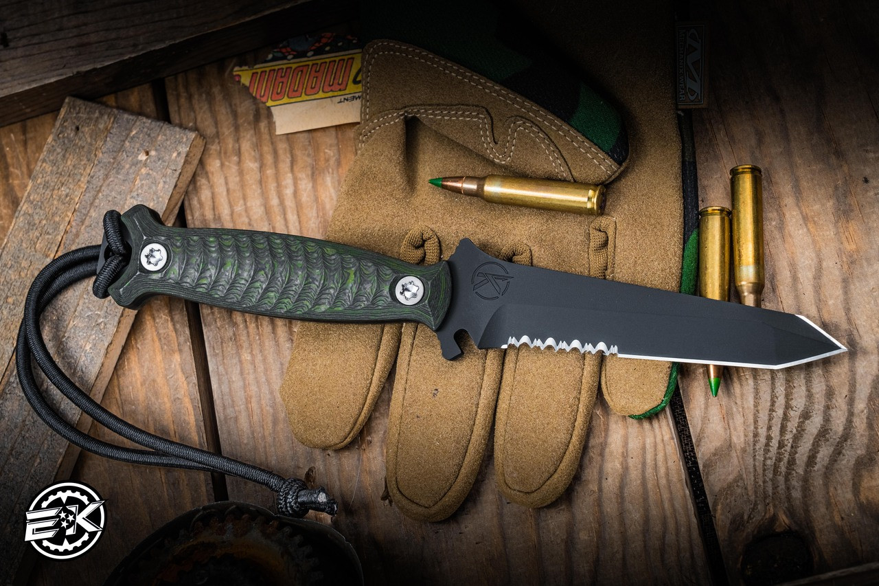 Half Face Blades Dive Fixed Blade Knife Jungle Wear Carbon Fiber 4 ...