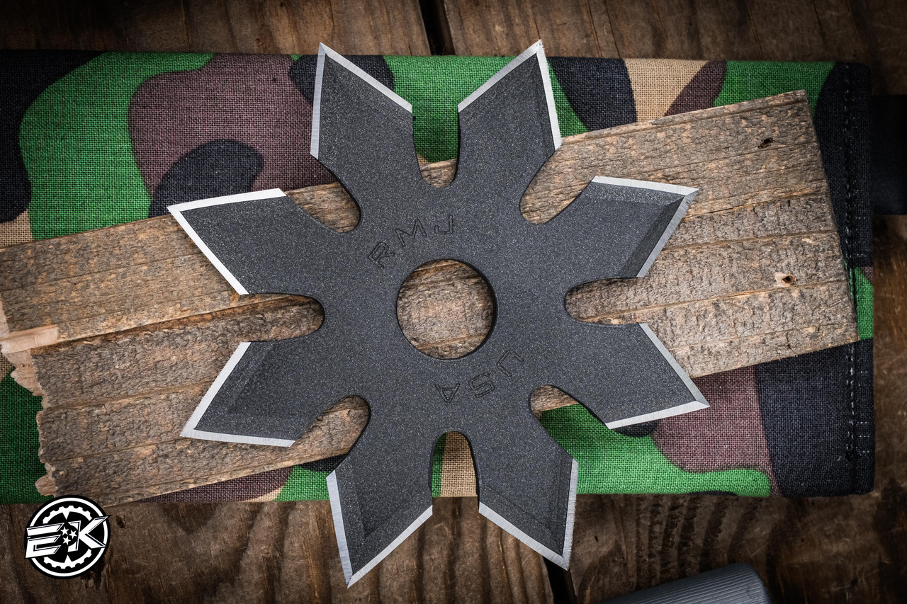 RMJ Tactical Snowflake Cobalt Throwing Star