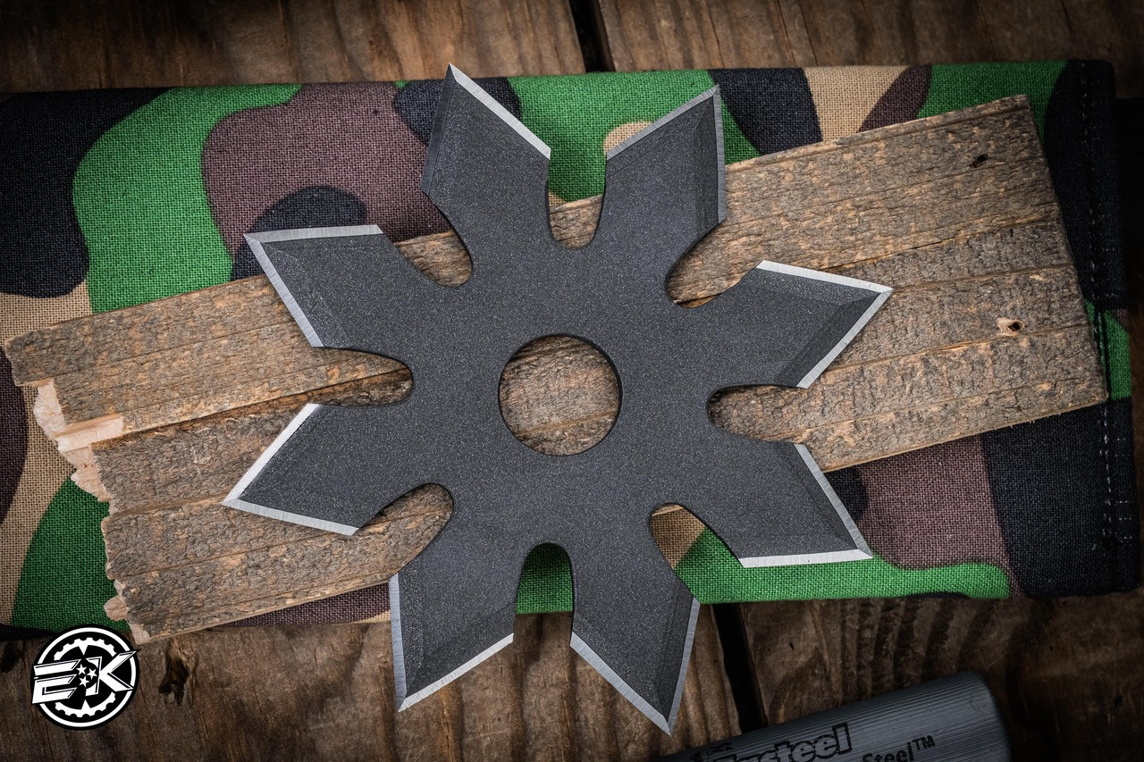 RMJ Tactical Snowflake Cobalt Throwing Star