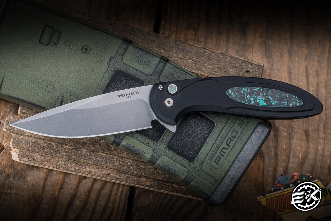 Blade Show Special-Pro-Tech Cambria 2 Manual Folding Knife Black ...