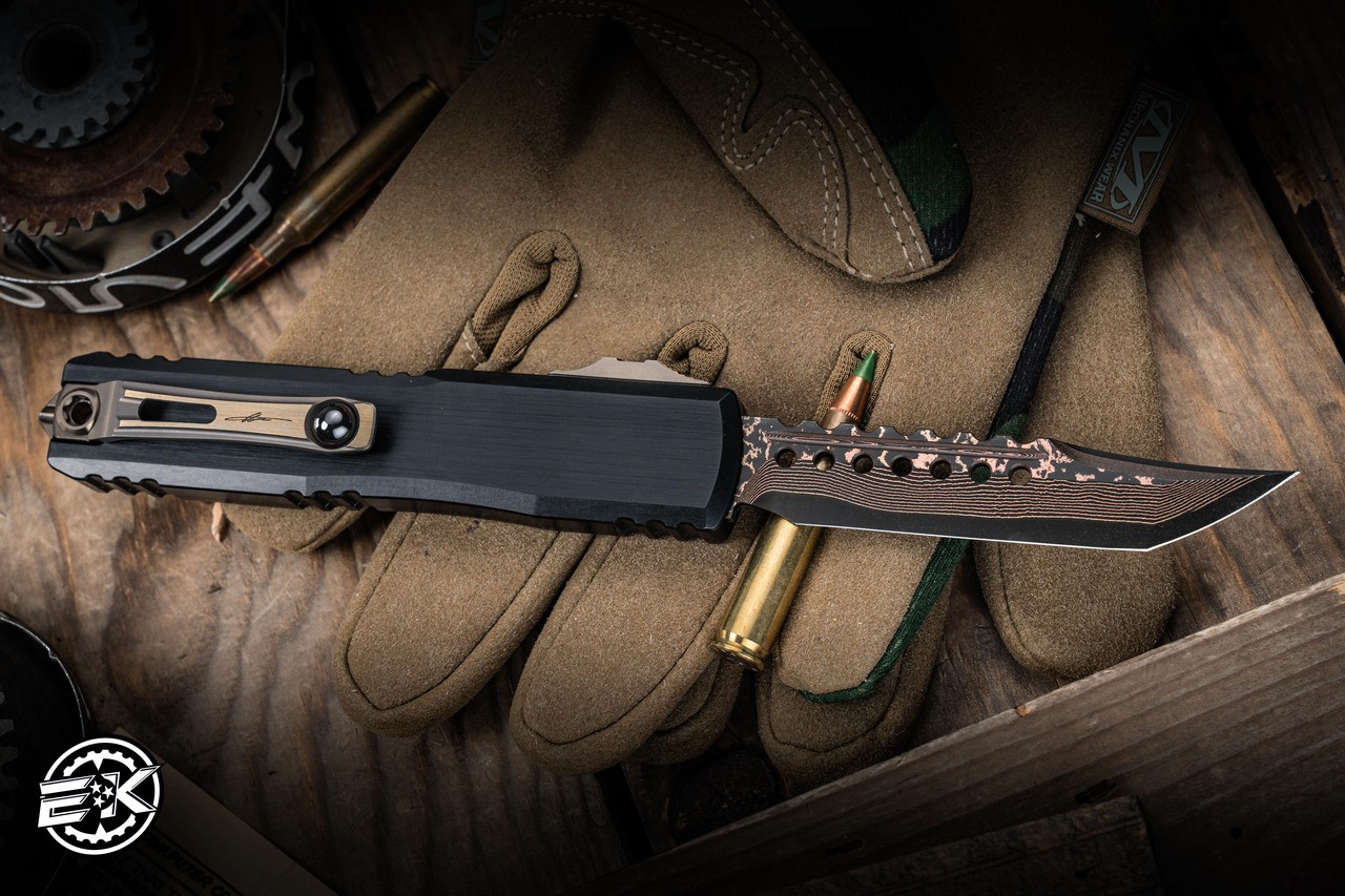 Microtech Marfione Select Ultratech Gen III ZBP OTF 3.5" Hellhound ...