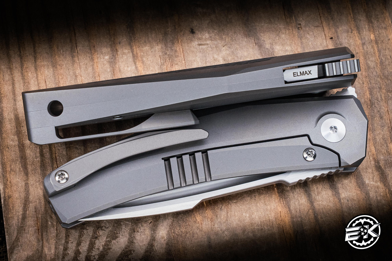 Tashi Bharucha Small Krypton Folding Knife Titanium Carbon Fiber 3 ...