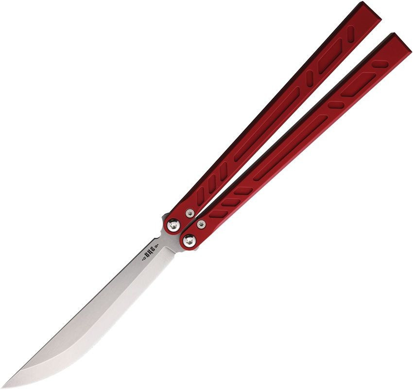 BRS-Blade Runner Systems Barebones Balisong Butterfly Knife Red ...