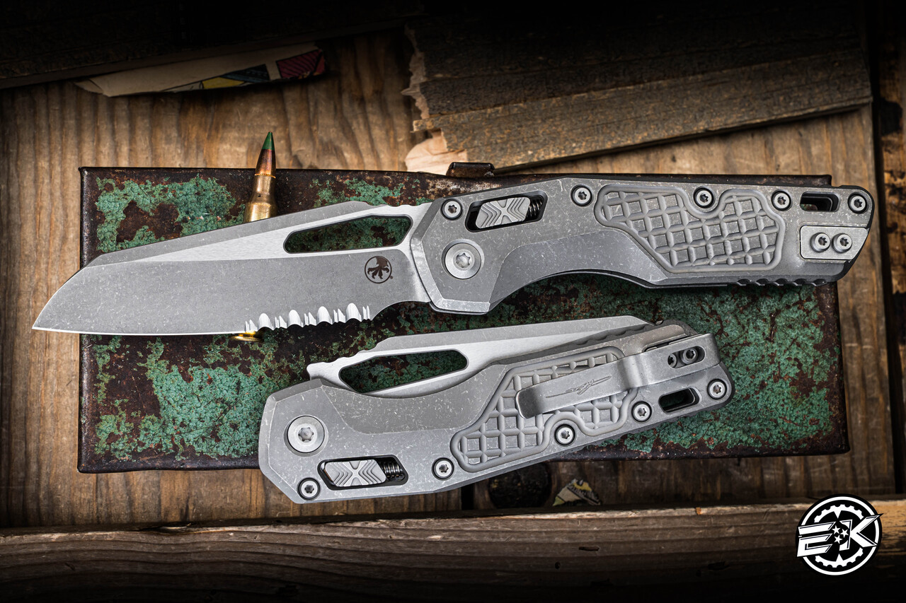 Microtech Marfione Select MSI Ram-LOK Folding Knife Frag Titanium 3.85 ...