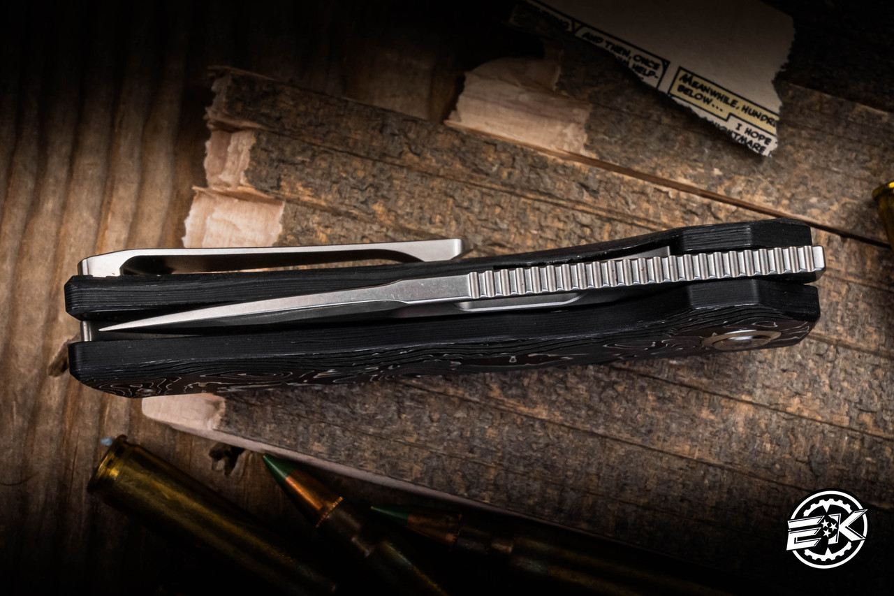 Preowned-EMP EDC Nymble Folding Knife Carbon Fiber Titanium 3" M390 ...