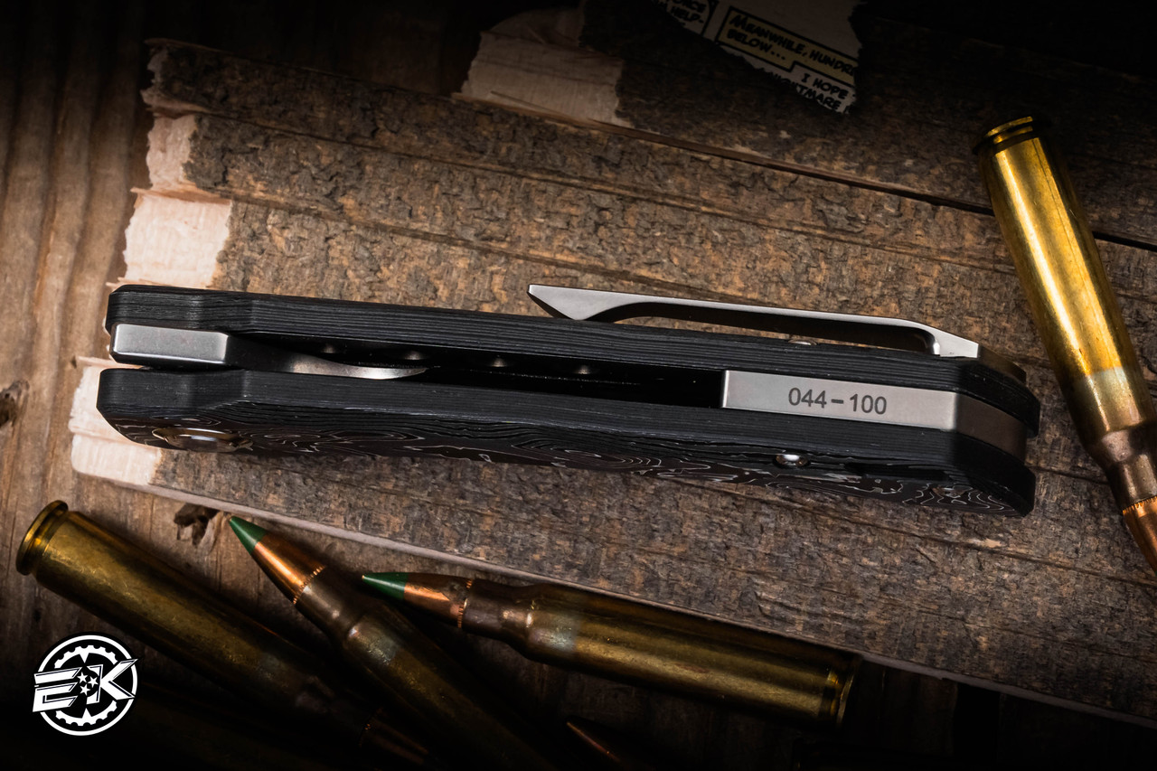 Preowned-EMP EDC Nymble Folding Knife Carbon Fiber Titanium 3" M390 ...