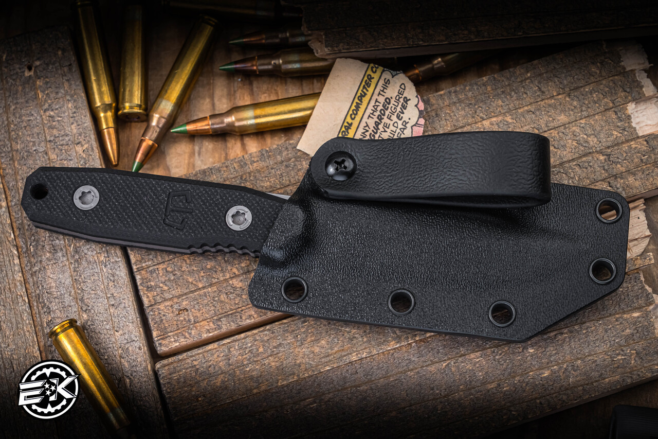 Blackside Customs Plan B Covert Fixed Blade Knife G10 4" 154CPM Two ...