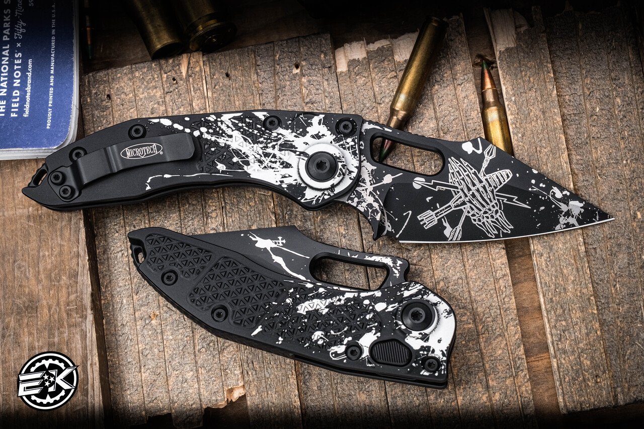 Microtech Stitch Automatic Battle Ready 3.75" M390 169-1BYRND