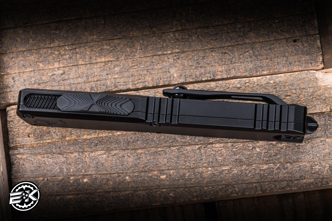 Microtech Ultratech Gen IV OTF Automatic Tactical Knife Black 3.5" M390 ...