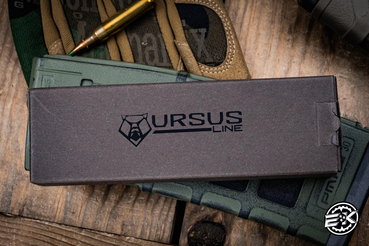 Preowned-Shirogorov Ursus Quantum Purple E-KAMO Titanium 3.75" Stonewash