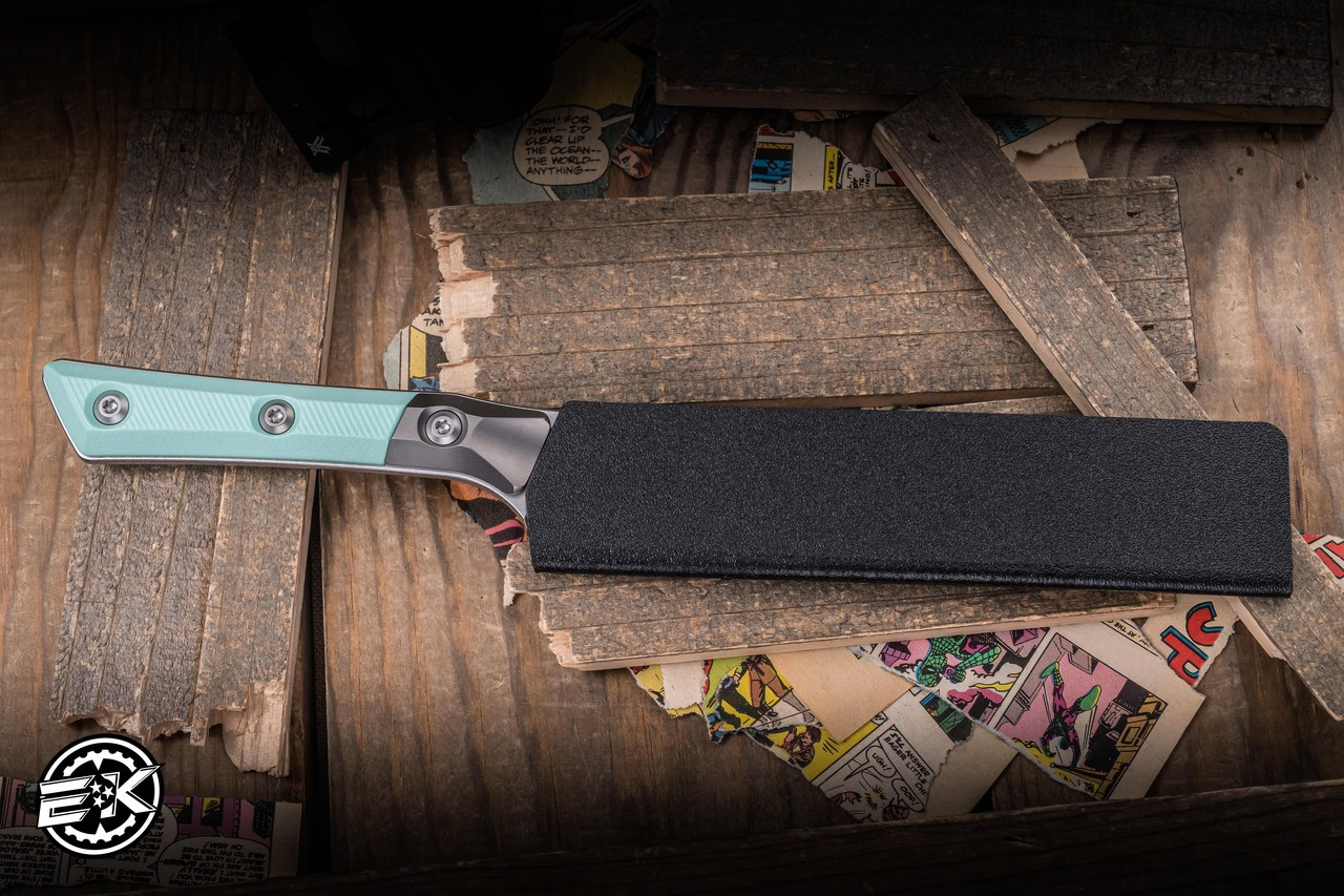 Microtech Utility Knife Standard Caribbean Blue G10 6" M390 Drop Point ...
