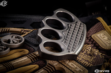 Microtech Marfione Custom Hand Tank DLC Titanium 4-Hole Paperweight