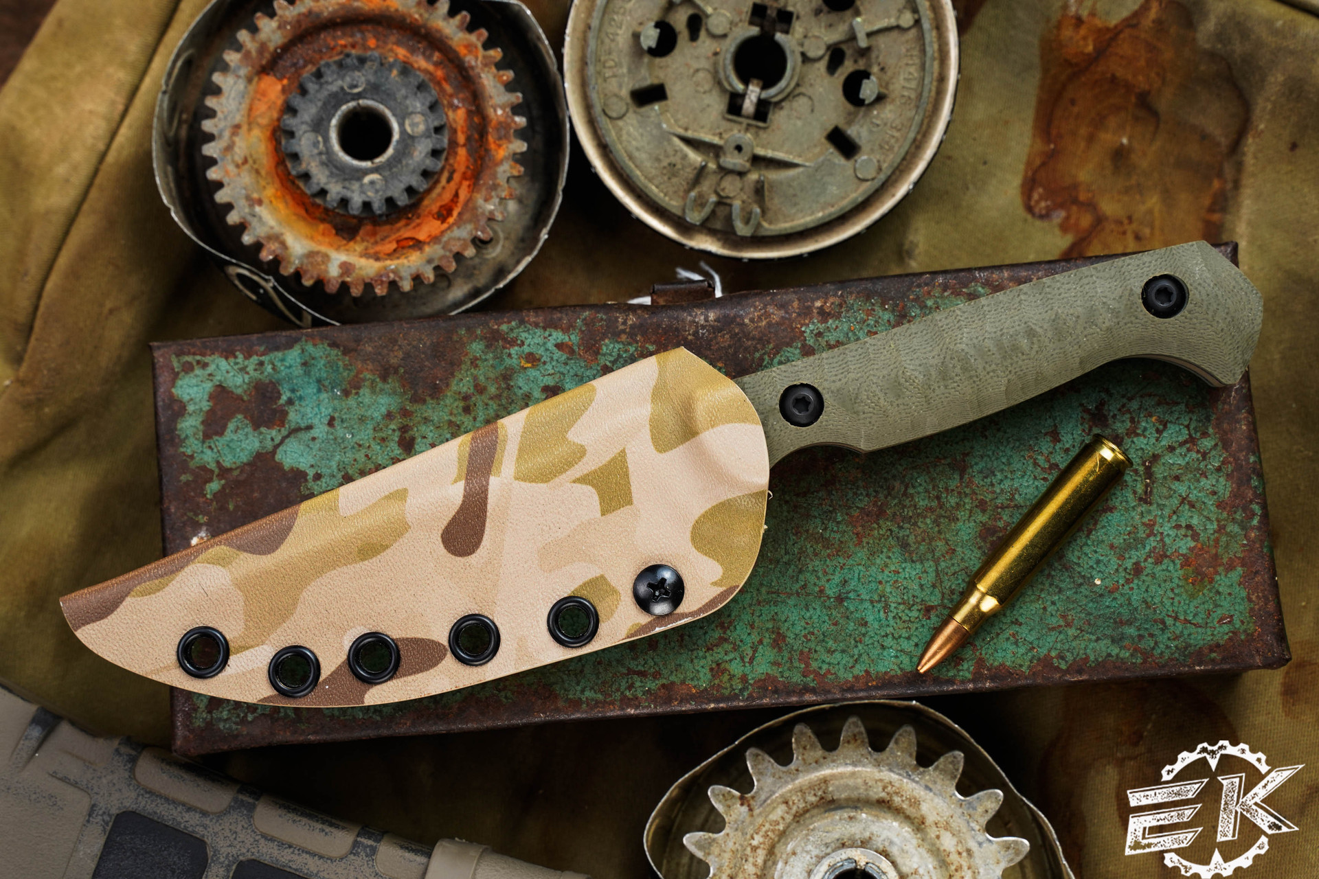 Toor Knives Krypteia Arid Fixed Blade Knife 4" Drop Point FDE -Limited ...