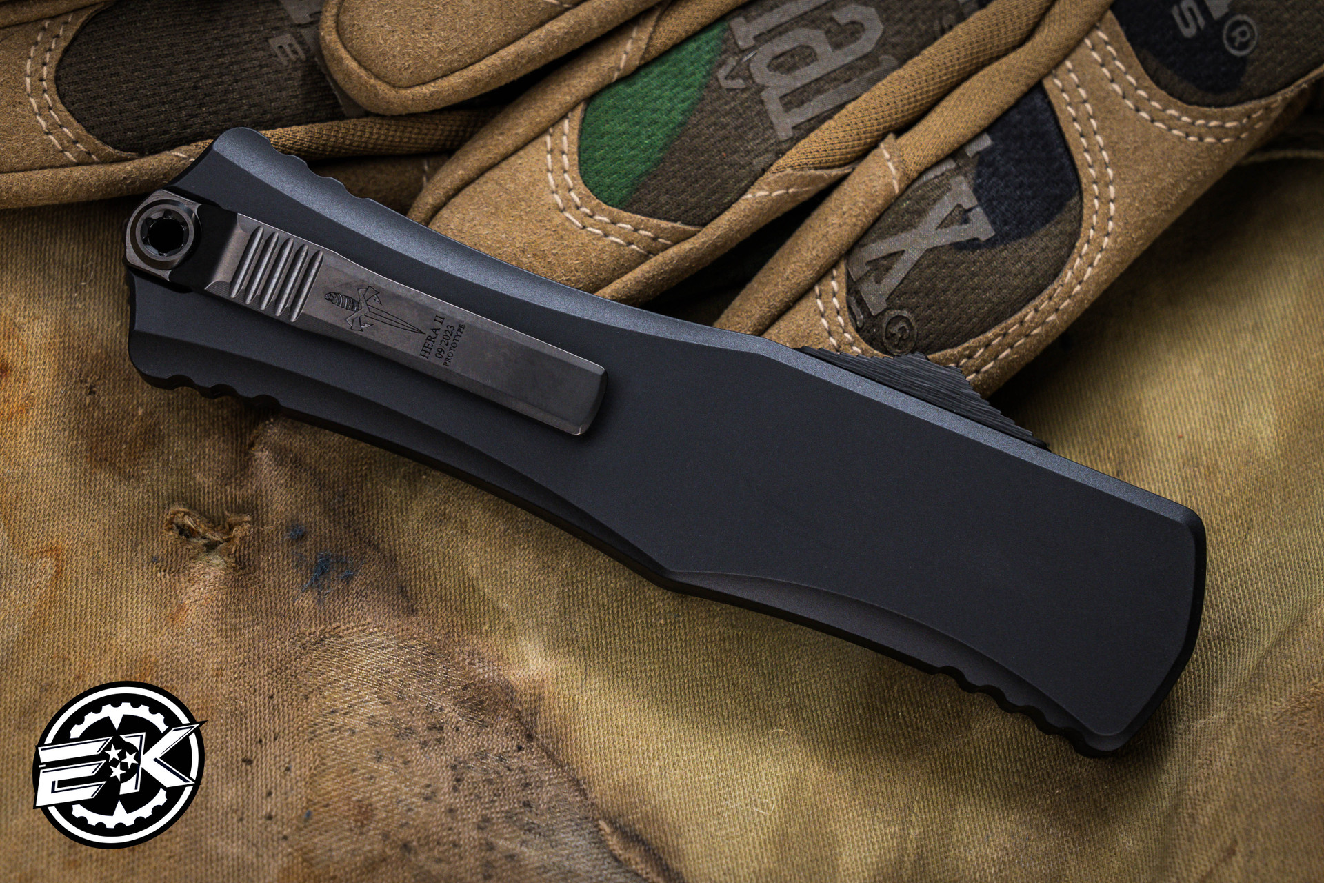 Marfione Custom 'Hera II" Prototype OTF Automatic 3.85" Dagger DLC ...