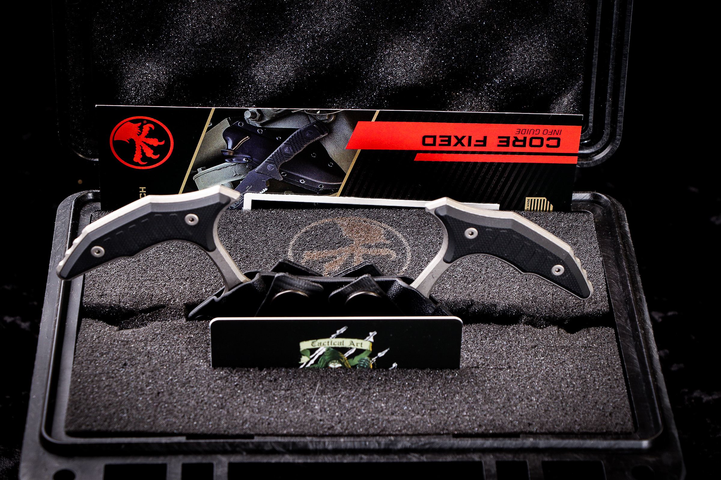 Microtech Bastinelli "Double Bee" Push Daggers