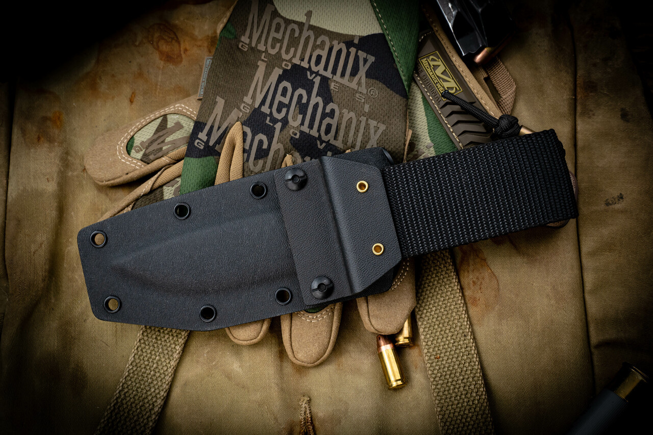 TRC South Pole Natural Micarta Fixed Blade Knife 4.5" Apocalyptic ...