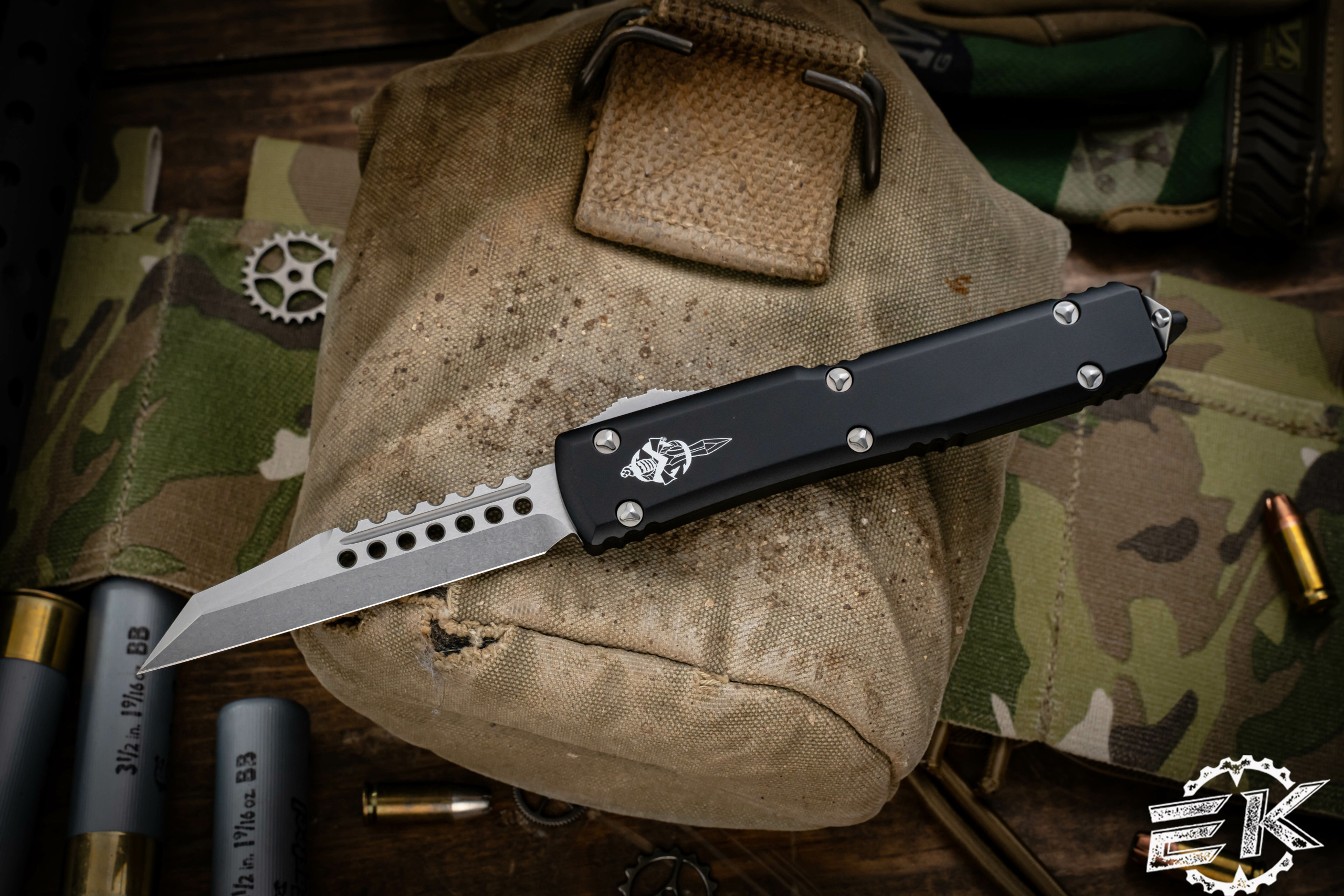Microtech | Ultratech Warhound OTF Automatic Knife | EKNIVES
