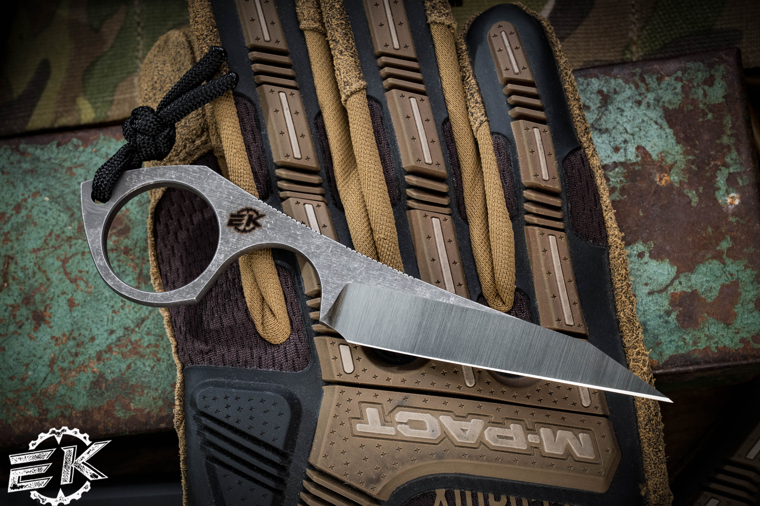 Bastinelli Knives Custom "KARMA" Fixed Blade Knife 2.5" Magnacut ...