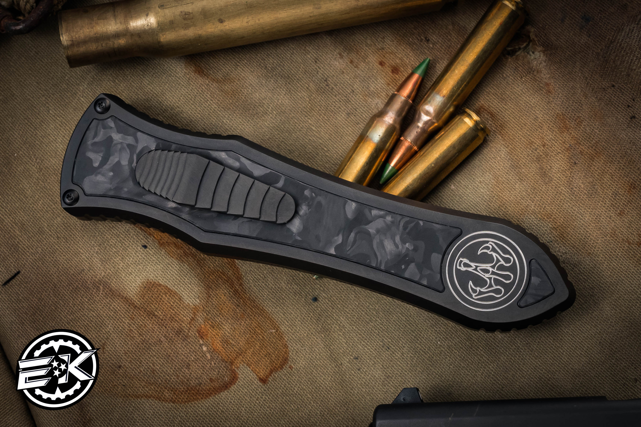 Hawk Knives John Wick 4 Set Deadlock Model C Set, Titanium/Fat Carbon ...