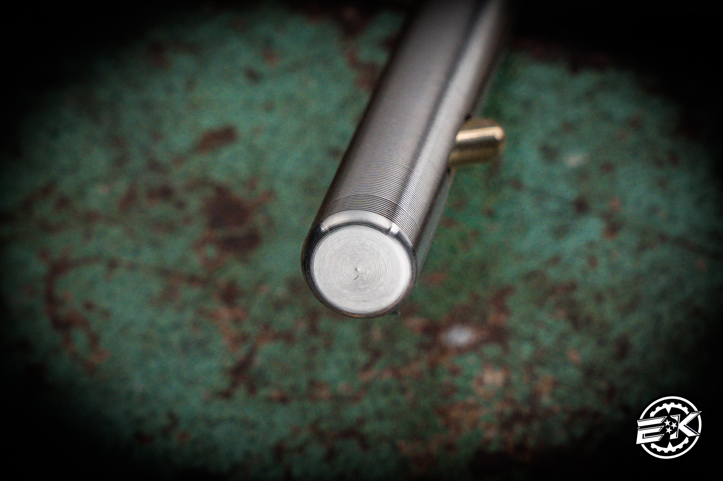 Tactile Turn Switch Activated Pen Titanium 5.34"