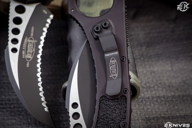 Microtech Hawk Automatic Karambit Prototype Folding Knife 4" Hawkbill ...