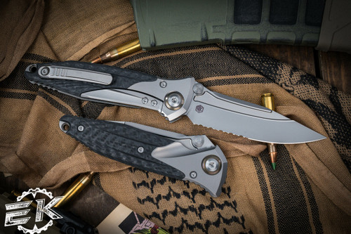 Microtech Socom Bravo Manual Folding Knife Titaniumcarbon Fiber 4