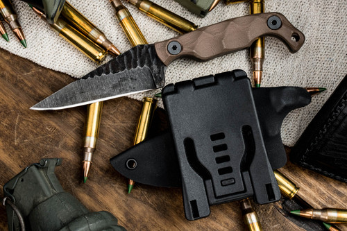 Stroup Knives | MINI Fixed Blade Knife | EKNIVES - Fixed Blade Knives