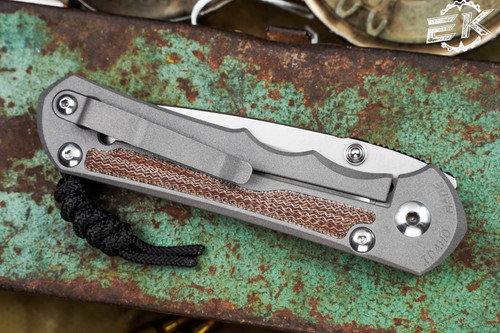 Chris Reeve Knives Large Inkosi (Left Hand) Folder Natural Canvas ...