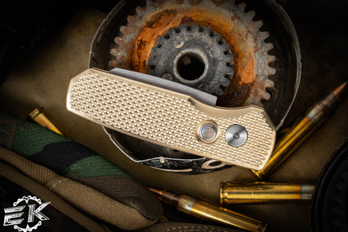 Protech Runt 5 Limited Automatic Knife Textured Bronze 19 Magnacut