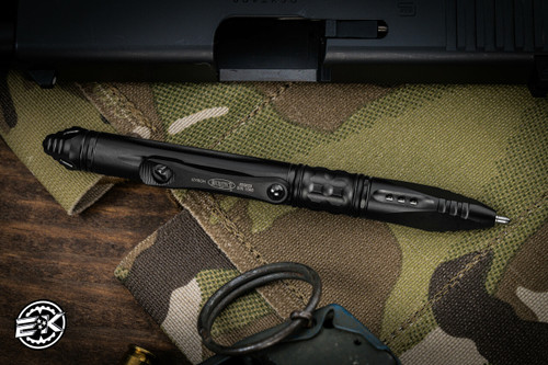 Microtech Kyroh Mini Titanium DLC Bolt-Action Tactical Pen w/ Tritium ...