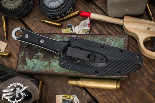 Microtech Borka SBK Fixed Blade Knife 5.25" Persian Stonewash 200-10