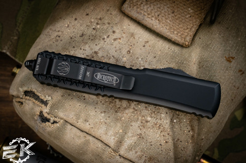 Microtech "Jedi Knight" Ultratech OTF Knife 3.4" Blue Dagger 122-1JK ...