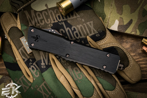 Marfione Custom "Combat Troodon" Copper Accents OTF Knife 3.8" Vines ...