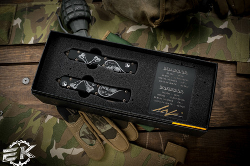 Microtech Ultratech Death Card Warhoundhellhound Set 34 Bronze 119