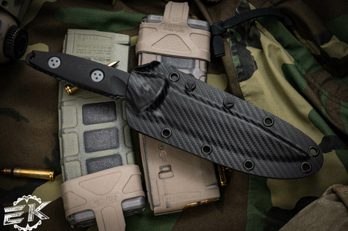 Microtech Socom Alpha Fixed Blade Knife Black G10 5" Urban Camo Drop ...