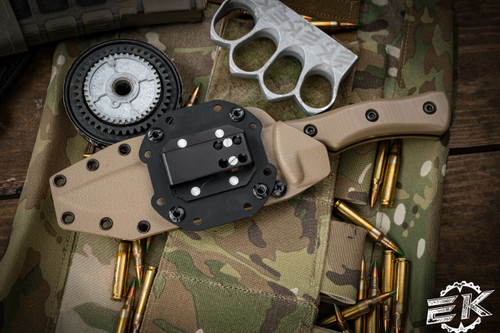 Abraham & Moses Goodman Spec Ops Combat Fixed Blade Left Hand Desert ...