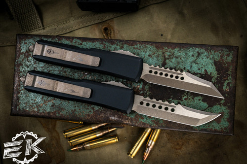 Microtech Utx 85 Molon Labe Set Hellhoundwarhound Otf 3 Bronze 719