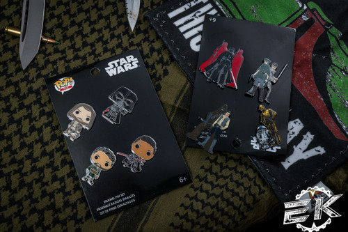 Microtech Star Wars Collectors OTF Knife Set Funkos Included (Preowned)