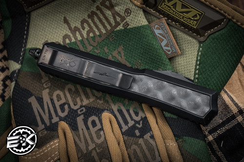 Microtech Makora Otf Automatic Knife Shadow Dlc Bubble Inlay 325