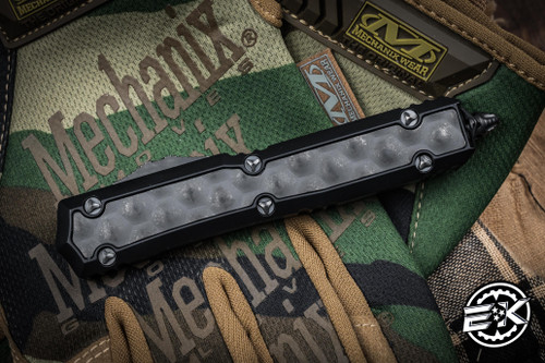 Microtech Makora Otf Automatic Knife Shadow Dlc Bubble Inlay 325