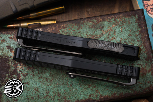 Microtech Hera Hellhound Otf Automatic Knife Black Shadow Frag 3 Dlc