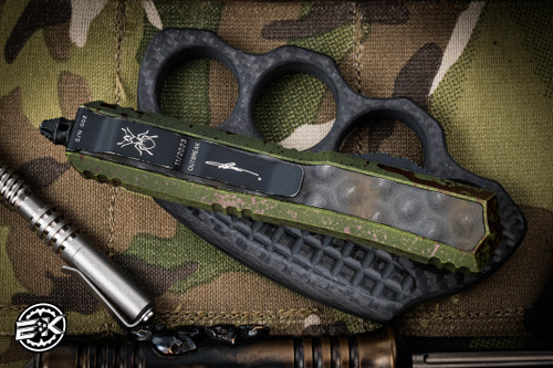 Microtech Makora Otf Outbreak Automatic Knife Black Nickel Boron