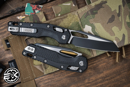 Microtech Standard Issue Msi Ram Lok Manual Folding Knife 385 Black