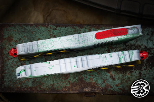 Microtech Combat Troodon "Ghost Busters" OTF Knife 3.8" White Dagger ...