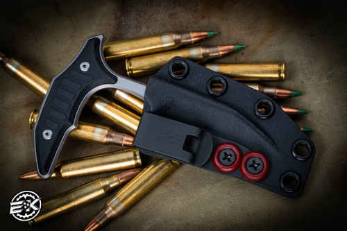 Microtech Bastinelli BEE Push Dagger Fixed Blade Knife Black G10 2.5 ...