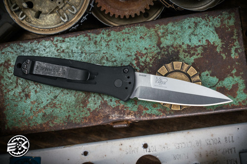 PREOWNED-Benchmade Pardue Stimulus Automatic Knife Black Aluminum 3 ...