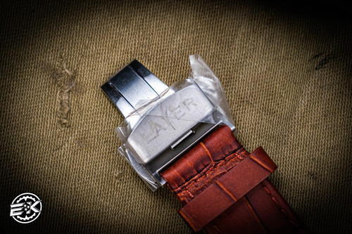 Microtech Knives/Layer Watches Marfione Full Titanium Watch, Swiss ...