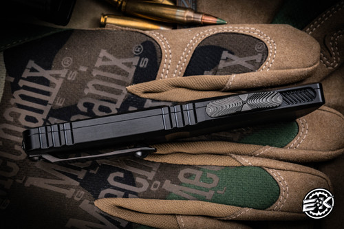 Microtech/Marfione Select Combat Troodon Gen III OTF Hefted Black ...